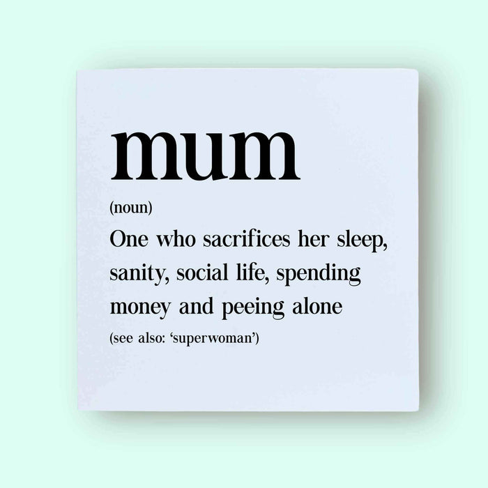 Mum Definition Card | The Gifted Panda